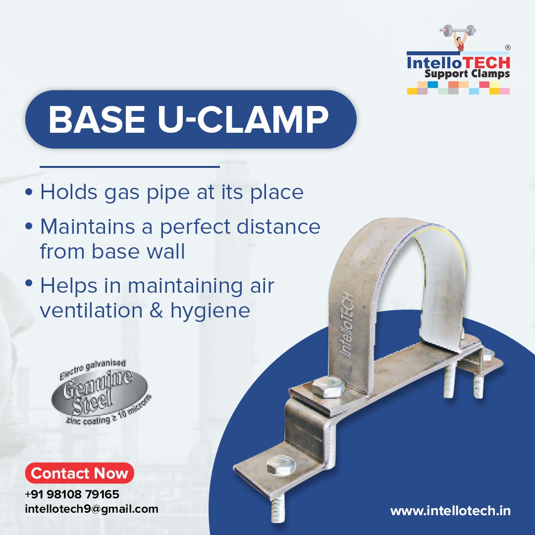 Gas Pipe Clamp Manufacturer Company in India - IntelloTech
