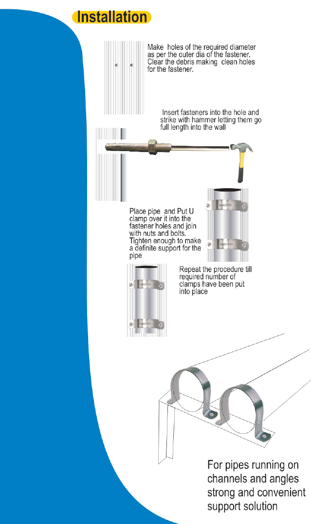 Leading U Clamp Manufacturer & Supplier Company - IntelloTech
