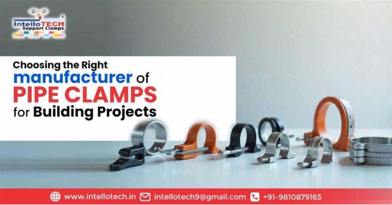 Manufacturer of Pipe Clamps for Building Projects | IntelloTech